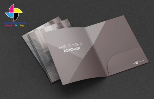 In Folder Số Lượng ít, Bìa Kẹp Hồ Sơ【Giá Rẻ - Lấy Nhanh】