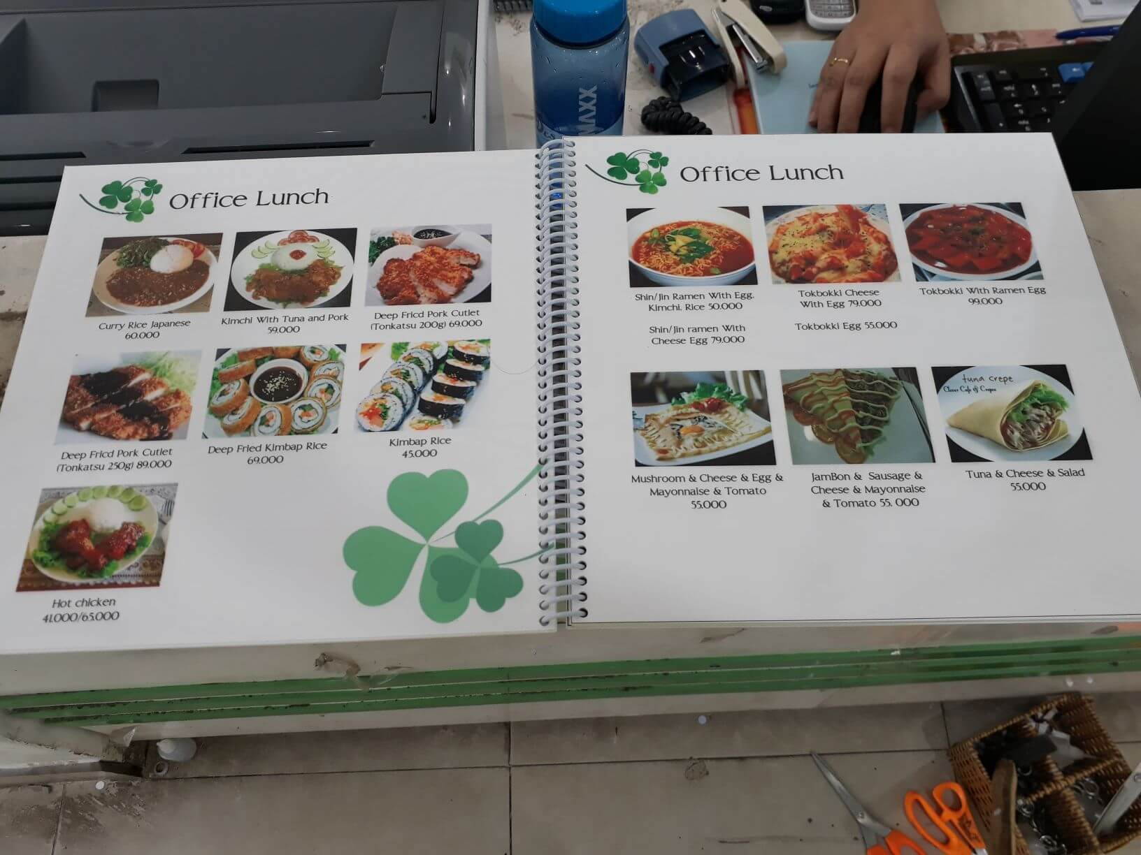 In Menu nhựa giá rẻ tại TP.HCM - Số lượng theo yêu cầu - Siêu Việt