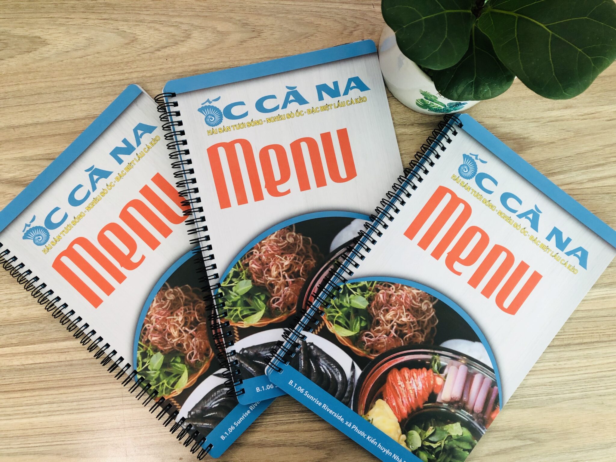 In Menu nhựa giá rẻ tại TP.HCM - Số lượng theo yêu cầu - Siêu Việt