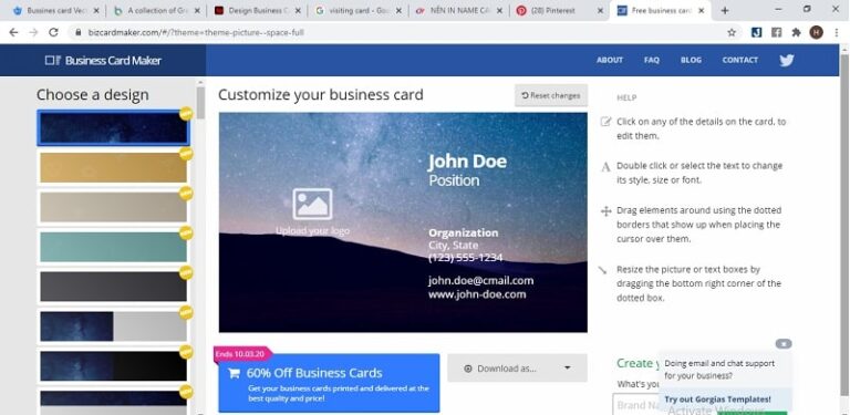 Top 5+ công cụ giúp thiết kế file name card đẹp | In Nhanh Siêu Việt