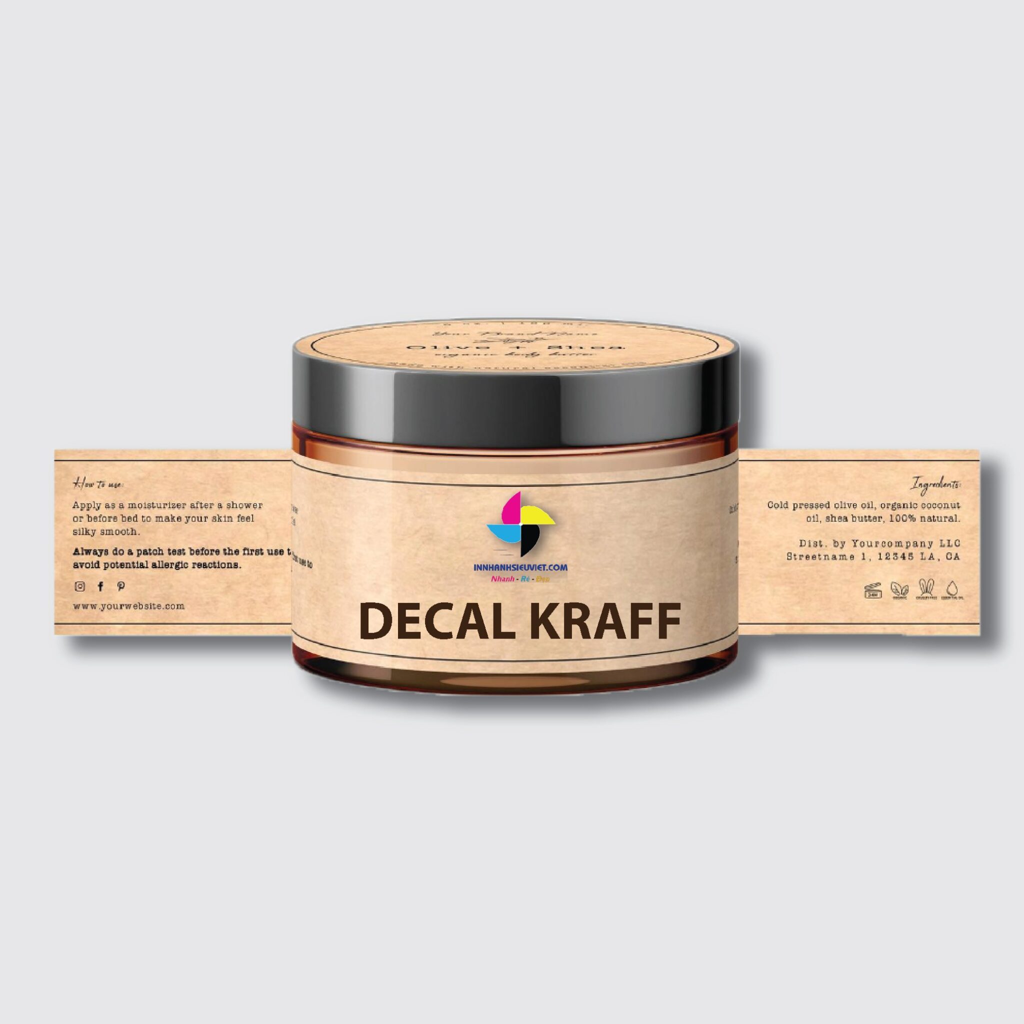 In decal, sticker theo yêu cầu, giá rẻ, số lượng ít, lấy ngay tại TPHCM